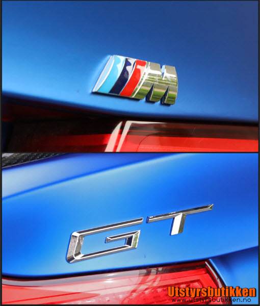 BMW M-Sport Emblem - Chrome - Utstyrsbutikken