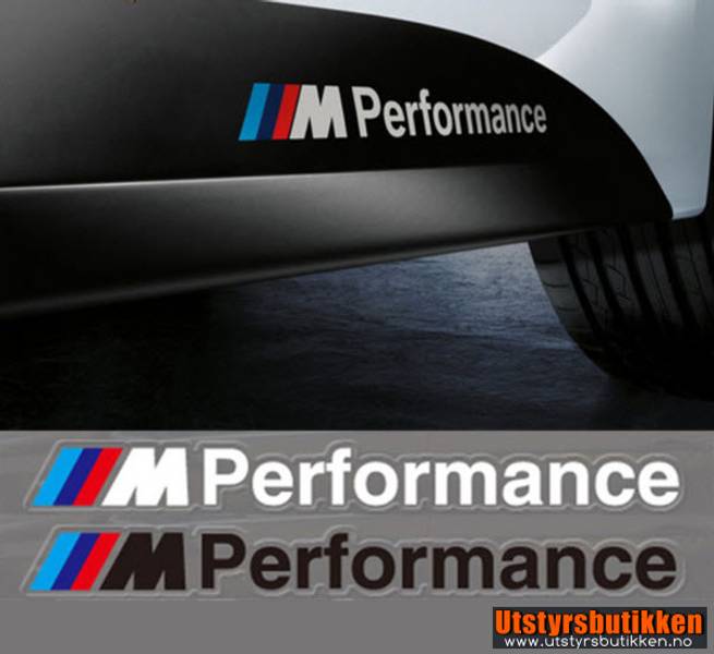 BMW M-Performance sticker - Utstyrsbutikken